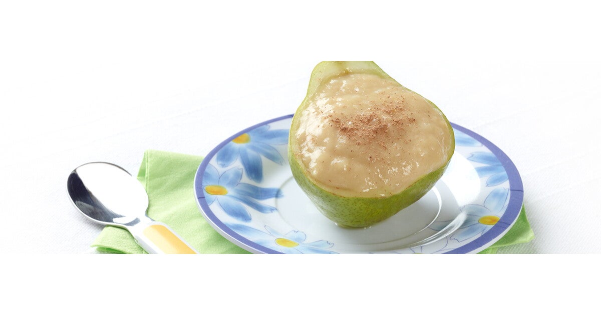 Cómo hacer compota de pera con NESTUM® Arroz | Nestlé FamilyNes
